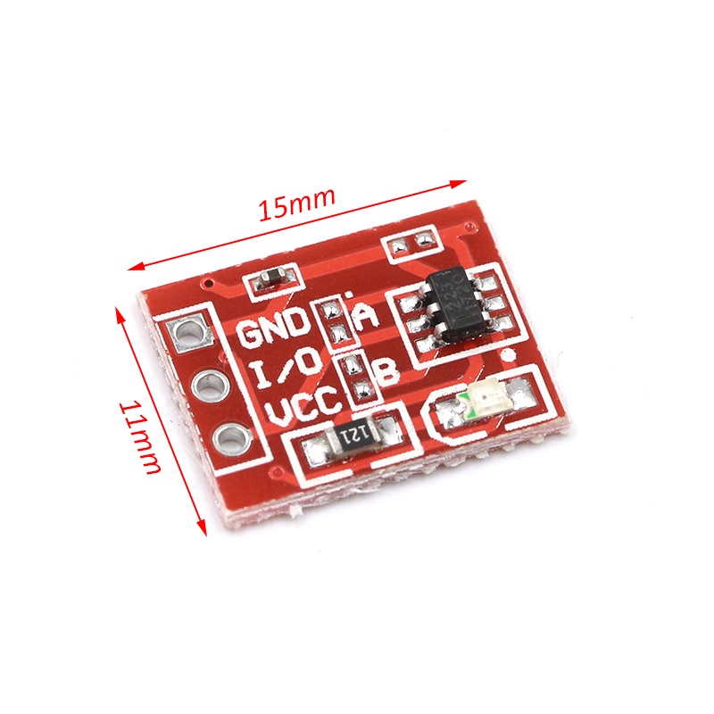 TTP223 12V 1-Channel Touch Relay Module Capacitive Touch Key Switch ...