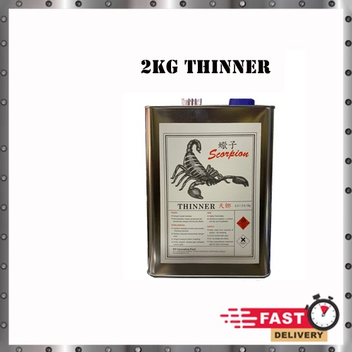 Scorpion GP Thinner (2KG) / Paint Thinner / Minyak Tina 2KG PACKING ...