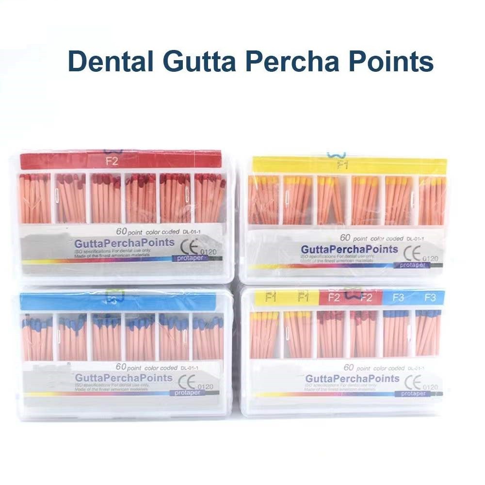Dental Gutta Percha Points Absorbent Paper Points Tips F1 F2 F3 F1-F3 ...