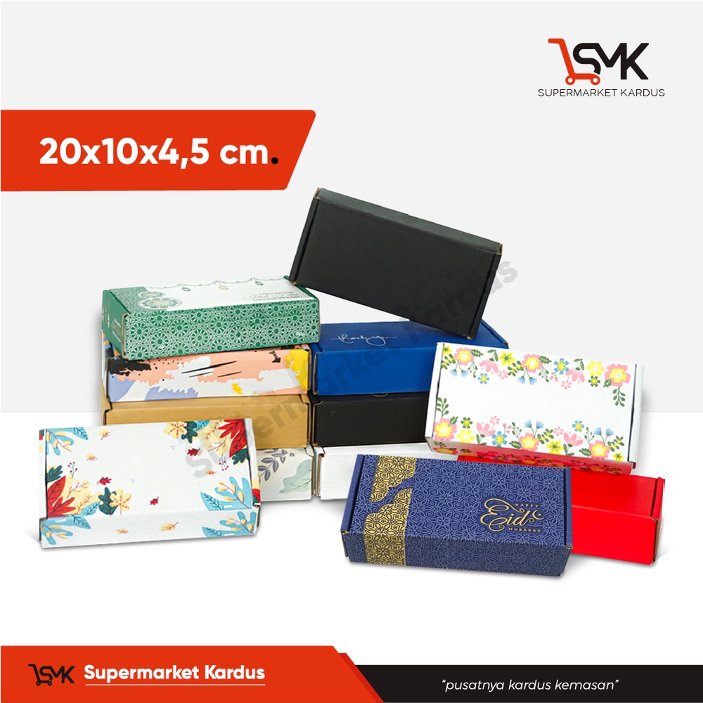 Box 20x10x4.5 cm (Brownis) Cardboard/Carton/Hampers/Gift/Boxsmall/Boxmini/Kardusmini/Small ...