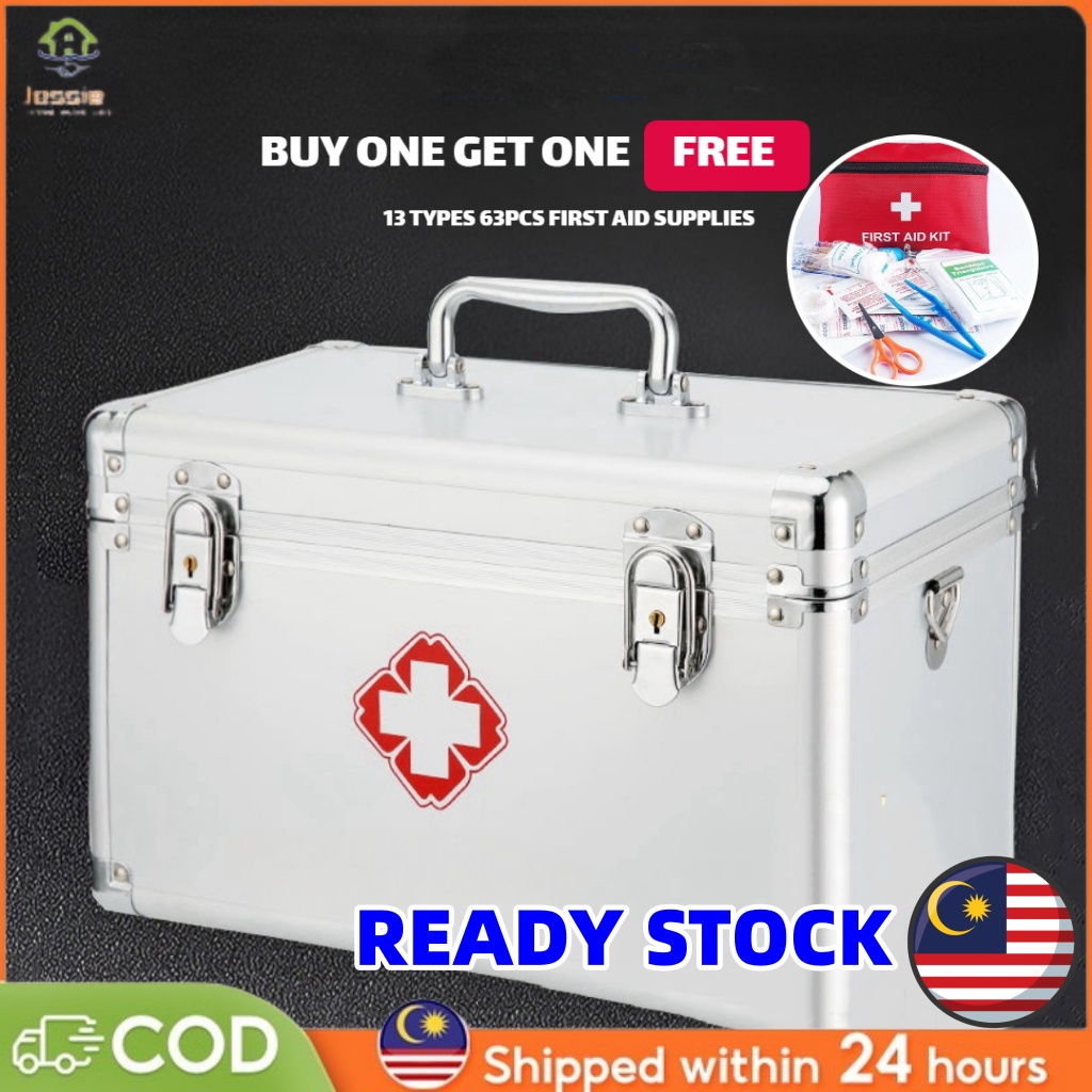 【Ready Stock】Medicine Storage Box First Aid Kit Box First Aid Kit Bag ...