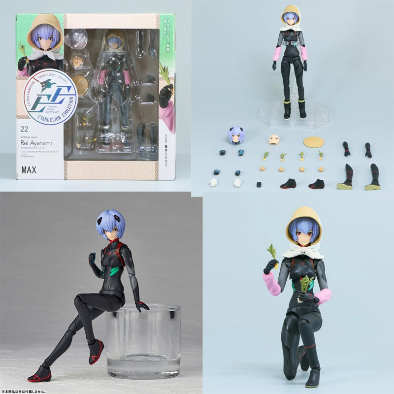 EVA S.H. Figuart NEON GENESIS EVANGELION Ayanami Rei Action Figures ...
