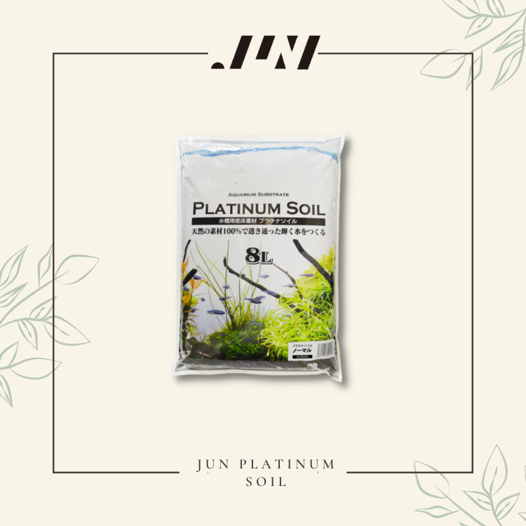 [JAPAN] JUN Platinum Aqua Soil 1L [Powder] (Aquarium/Aquascape ...