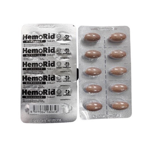 HEMORID TABLET 10'S - PILES/ UBAT BUASIR (EXP:10/2025) | Shopee Malaysia