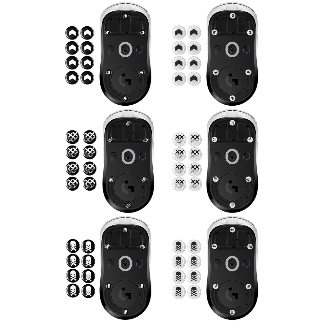 Universal Glass Mouse Skates Ultra Strong Glass Mouse feet Smooth ...