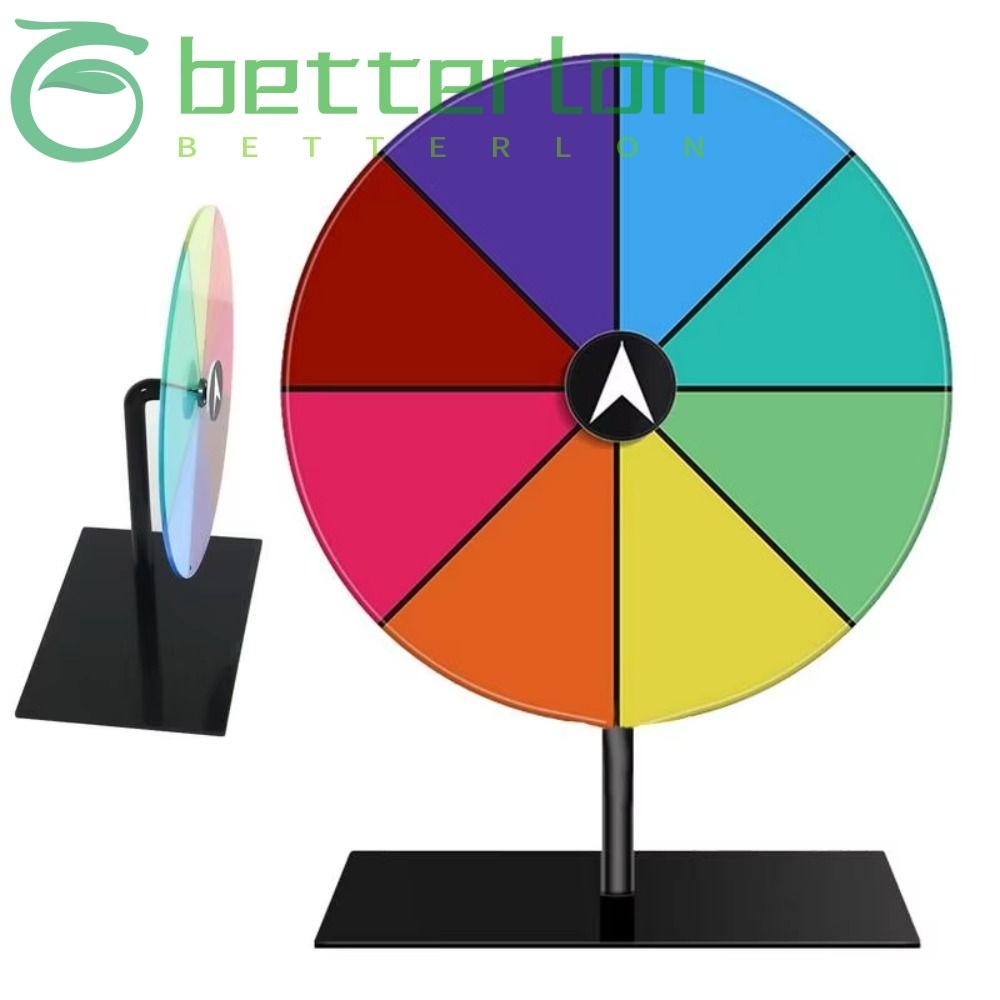 BETTER-LONTIME Dry Erase Spin Wheel, Round Multicolor Wheel, Plastic ...