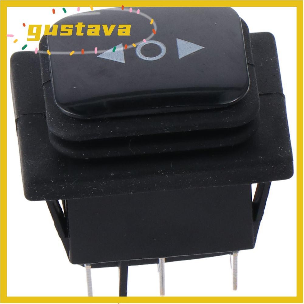 GUSTAVA Reverse Switch, DC 12V 10A Momentary Polarity Toggle Switch ...