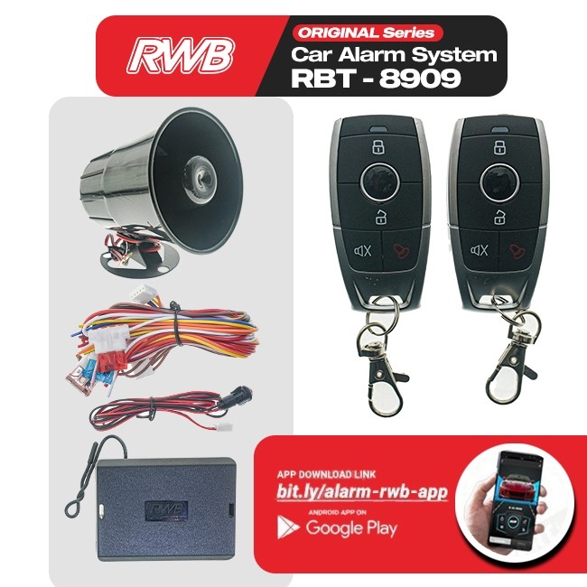 Original RWB RBT Car Alarm – 8909 | Shopee Malaysia