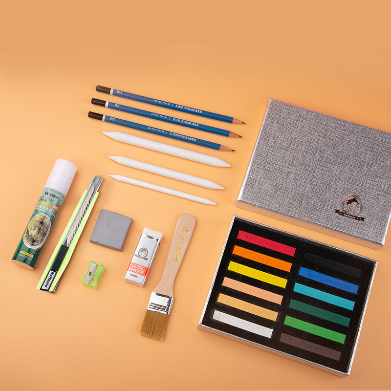 Shopee Official Raphael Color Chalk Pastel Stick 12/24/36/48 Color ...