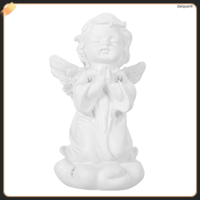 Resin Angel Figurine Angel Adorns Decorative Angel Decor Angel Statue ...