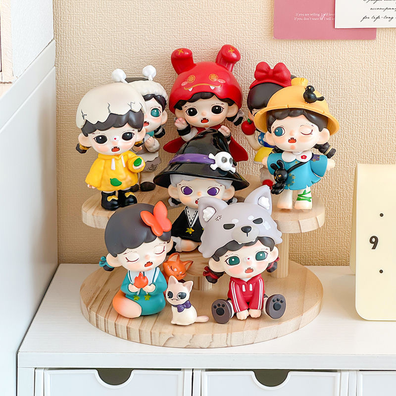 Shopee Official Hand-Made Ornaments Shelf Popmart Storage Box Scene ...