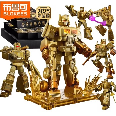 BlokeesAnime Transformers 2025 Almanac Golden Lagoon Guardian Optimus ...