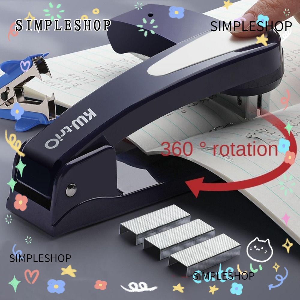 SIMPLESHOP Stapler, Heavy Duty Multifunction Long Stapler, Multi ...