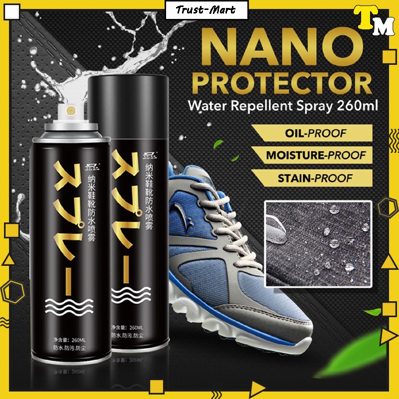 Sneaker Shoe Waterproof Spray 260ml Waterproof Anti Dirt Water ...