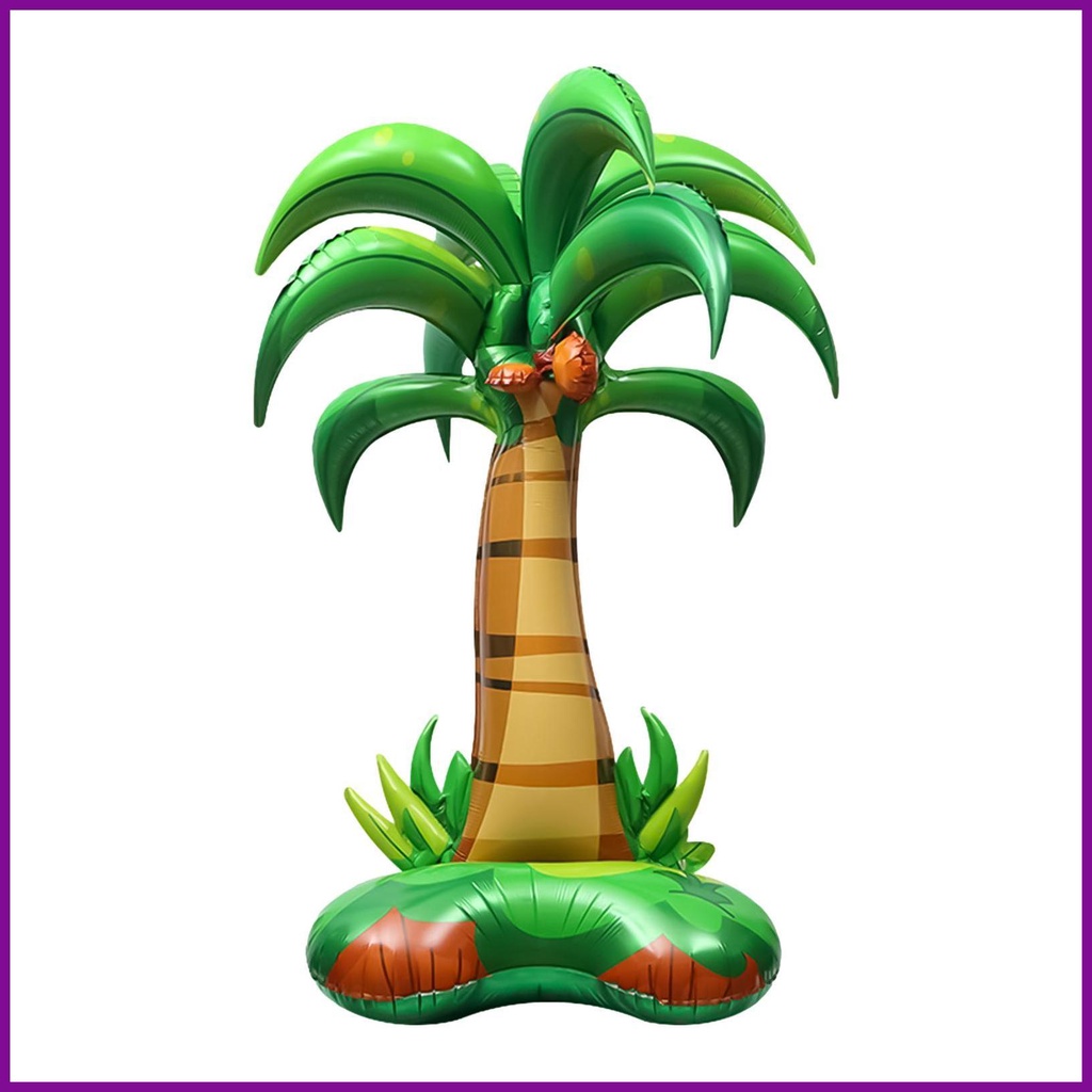 Foil Palm Trees Tropical Foil Palm Tree Balloon Summer Decoration Beach ...