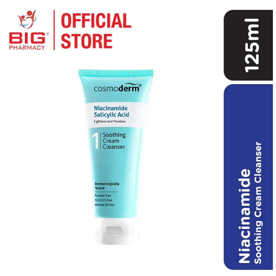 GWP - Cosmoderm Niacinamide Soothing Cream Cleanser 125Ml | Shopee Malaysia
