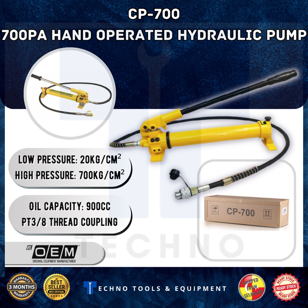 Hydraulic Pump Hand Pump CP-700 - 2 SPEED | Shopee Malaysia