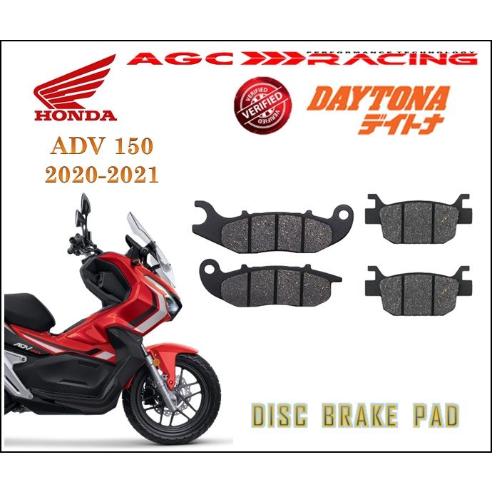 HONDA DISC BRAKE PADS ADV 150 BEST QUALITY | Shopee Malaysia