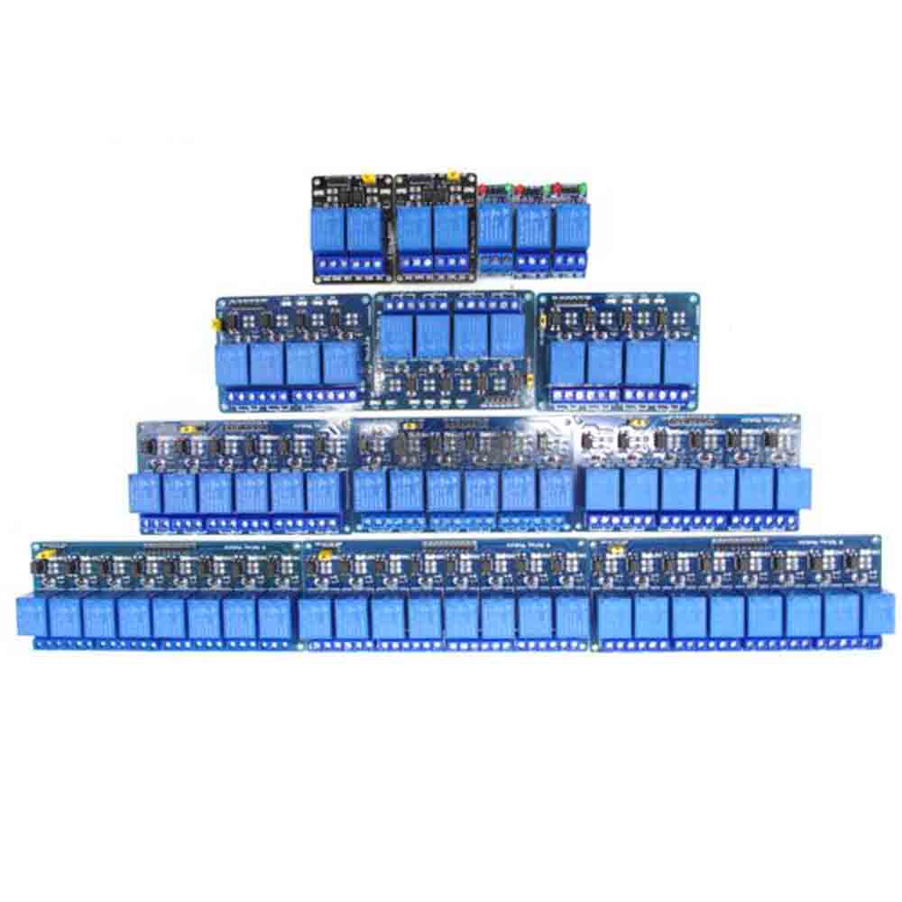 5V 1 2 4 8 channel relay module with optocoupler Relay Output 1 2 4 8 ...