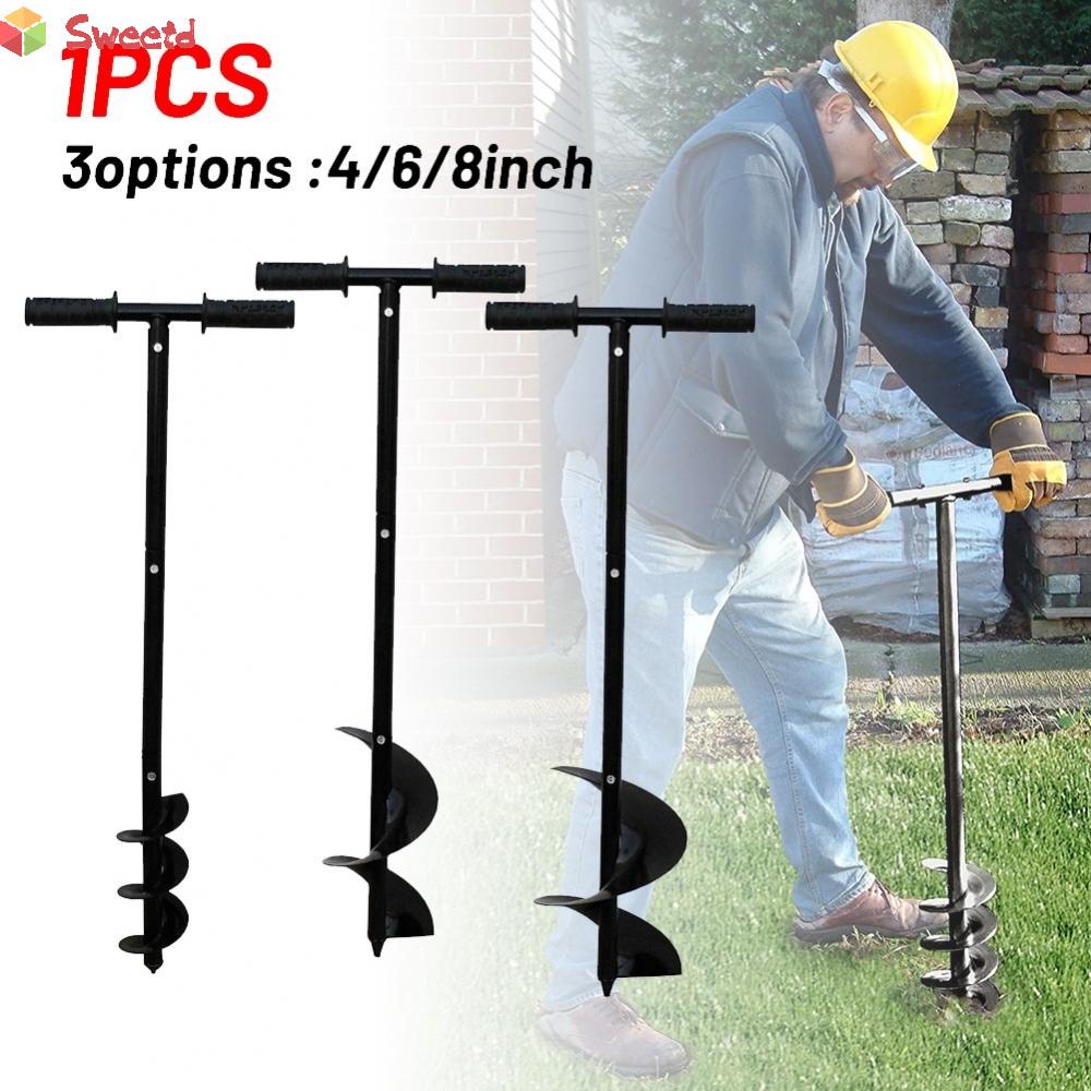 Hand Earth Auger Drill Hand Hole Post Soil Auger Borer Earth High ...