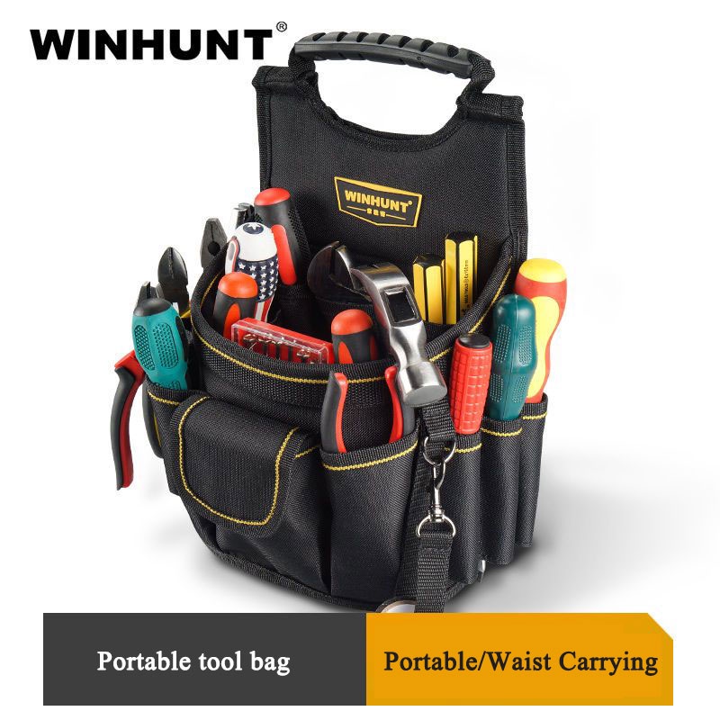 Winhunt Electrician Professional Tool Bag Repair Kit Work Pocket ...