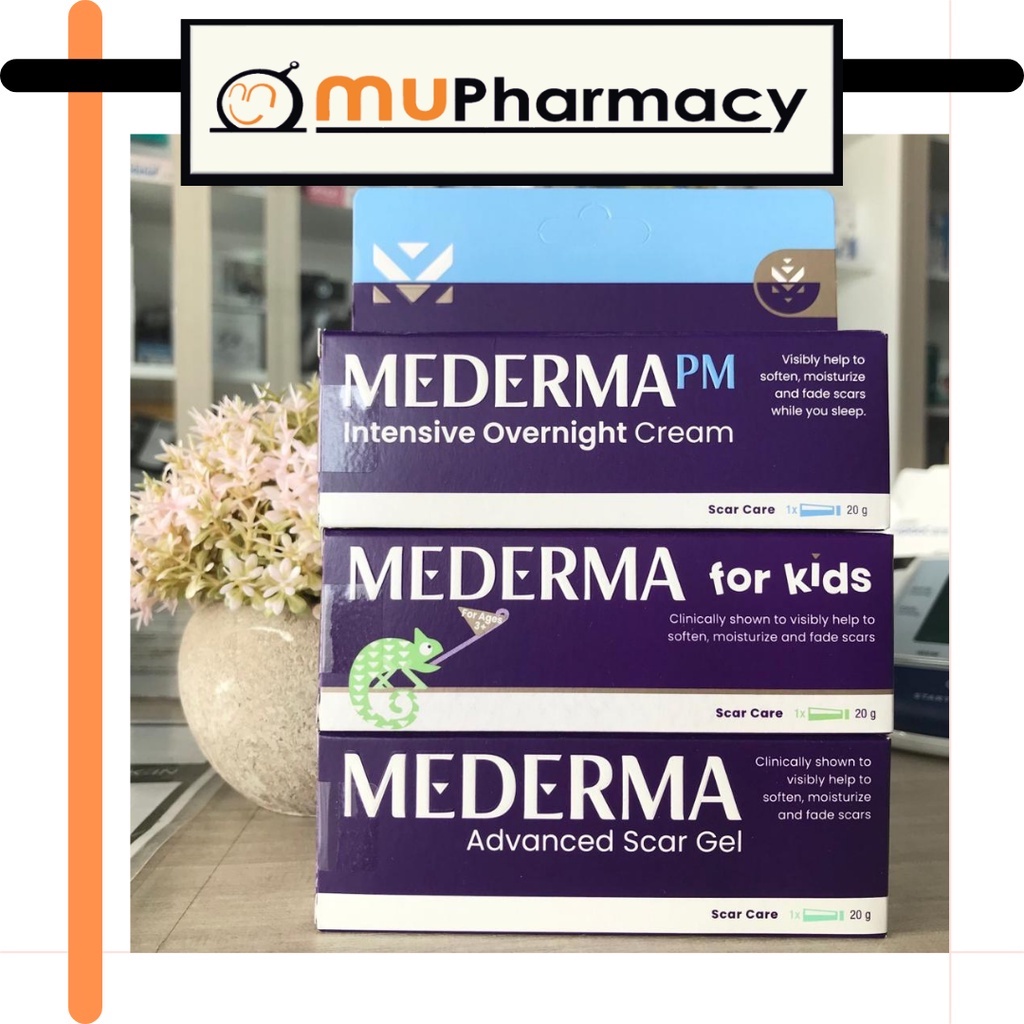 Mederma® Advanced Scar Gel (10g) (20g) / Mederma For Kids (20g ...