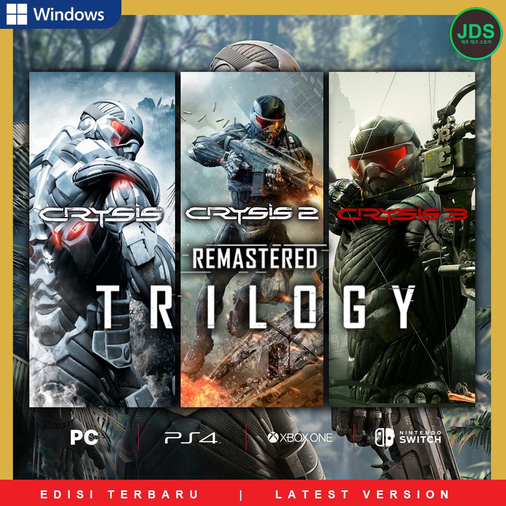 Crysis Remastered Full Collections Digital for Windows [𝗟𝗜𝗙𝗘𝗧𝗜𝗠𝗘] [𝐏𝐂 𝗚𝗔𝗠𝗘 𝐃𝐈𝐆𝐈𝐓𝐀𝐋] | Shopee ...