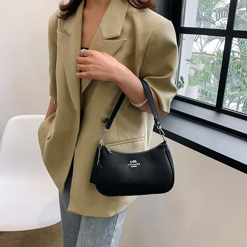 Coach Sling Bag Sports Messenger Bags Wanita Ladies Shoulder Bag Women ...