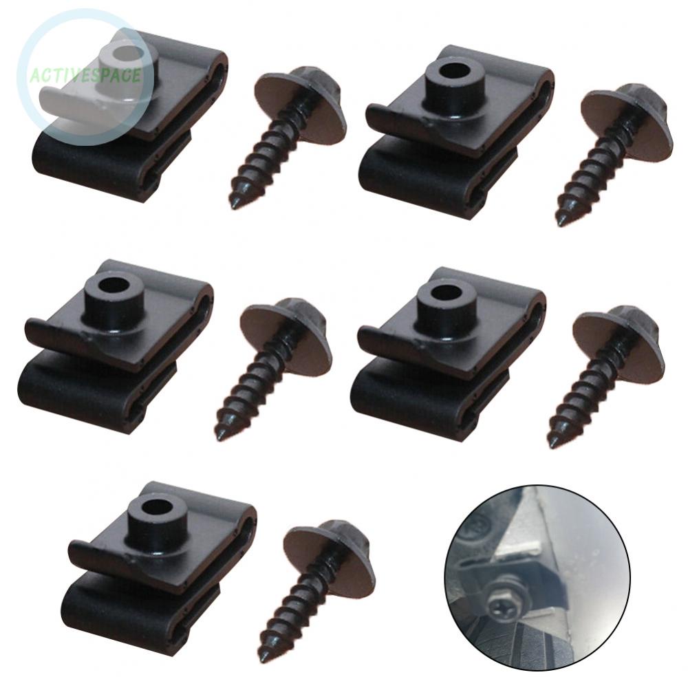 5 Car Fender Lining Wheel Arch Mudguard Trim Clips for Toyota Fender ...