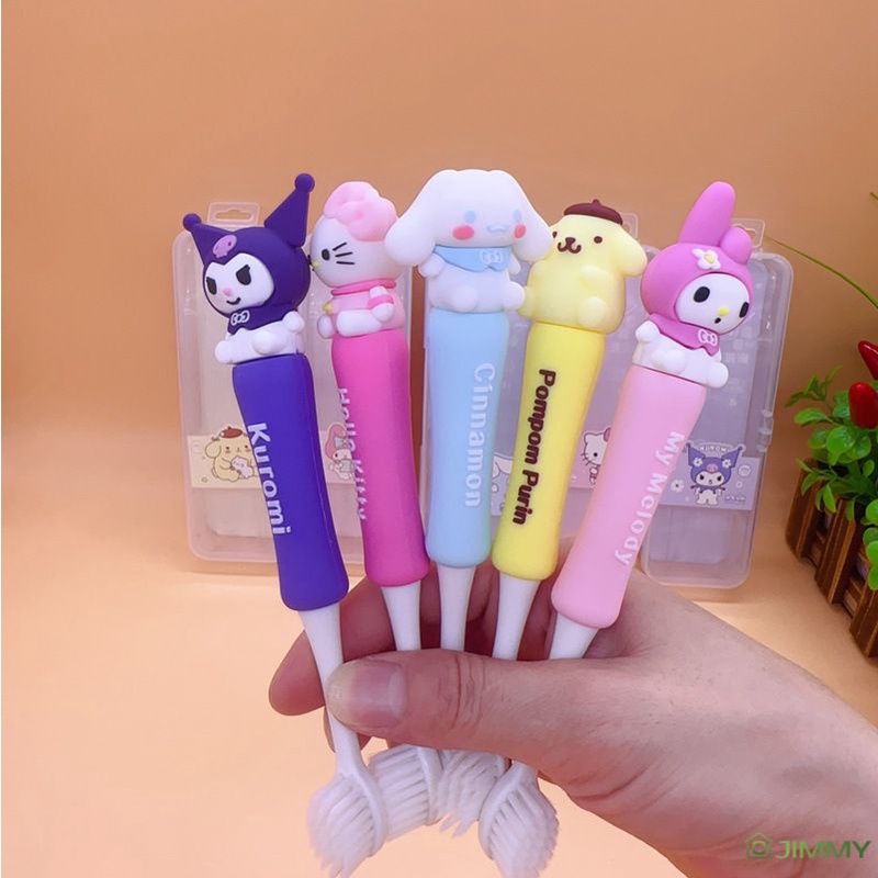 Sanrio Kawaii My Melody Toothbrush Kuromi Anime Cartoon Girl Good ...
