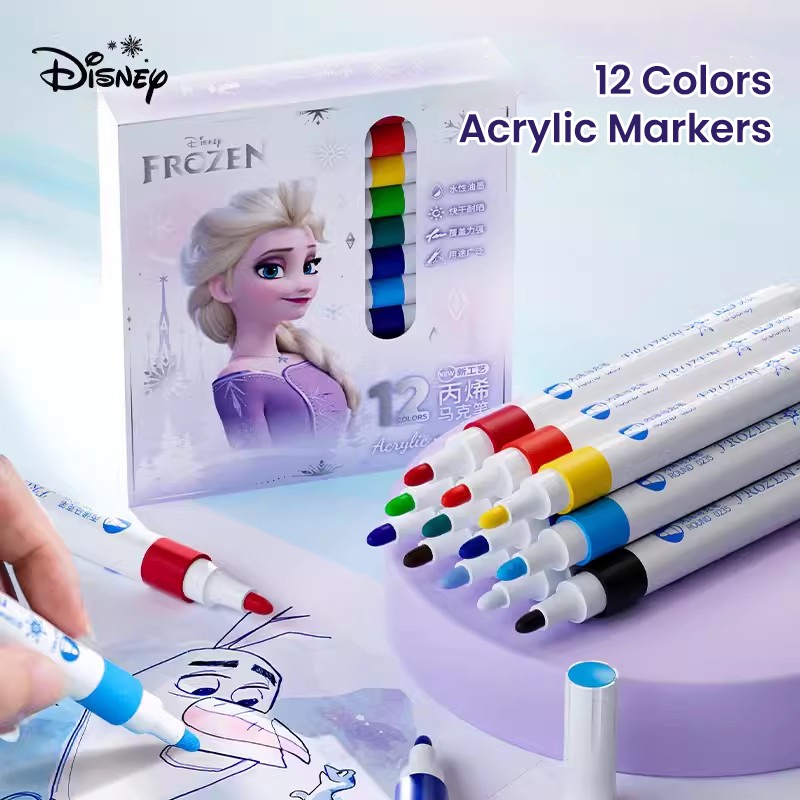 Disney Color Marker Dual Tip Drawing Pen Highilghters Color Drawing ...