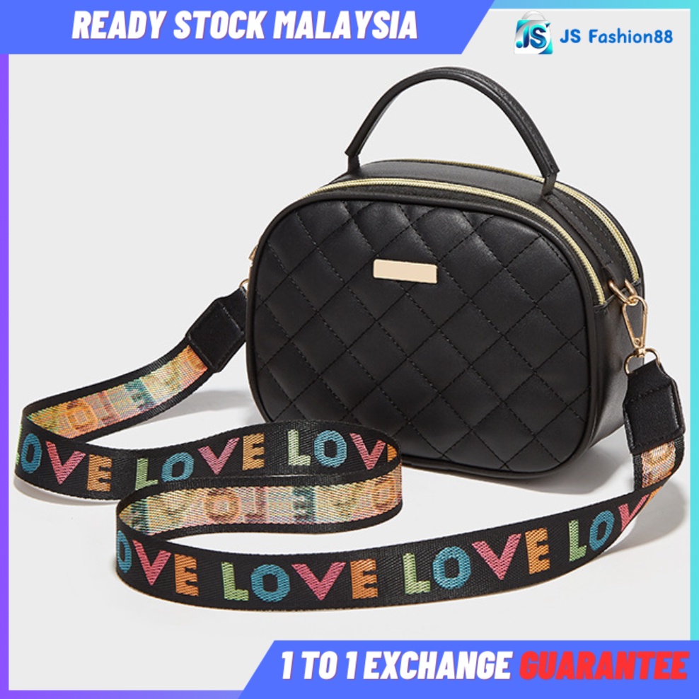 JS Fashion Romance Crossbody Bag Sling Bag Handbag Shoulder Bag Beg ...
