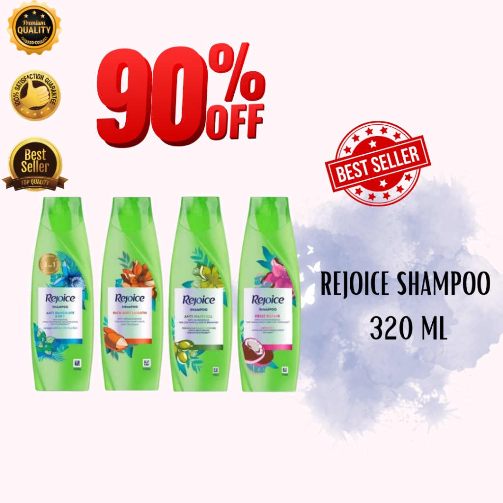 REJOICE HAIR SHAMPOO 320ML | Shopee Malaysia