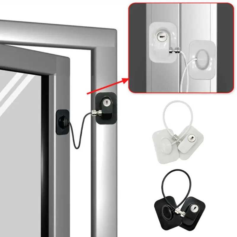 Eudemon Refrigerator Door Safety Lock Multifunction Adhesive Safety ...
