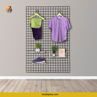 Netting Black And White / Multipurpose Metal Netting Display / Jaring ...