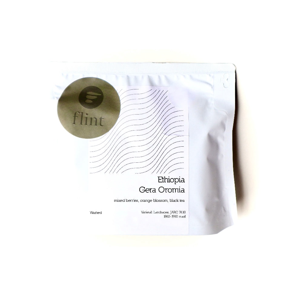 Flint: Ethiopia Gera Oromia 200g Coffee Bean 100 Arabica Medium Omni ...