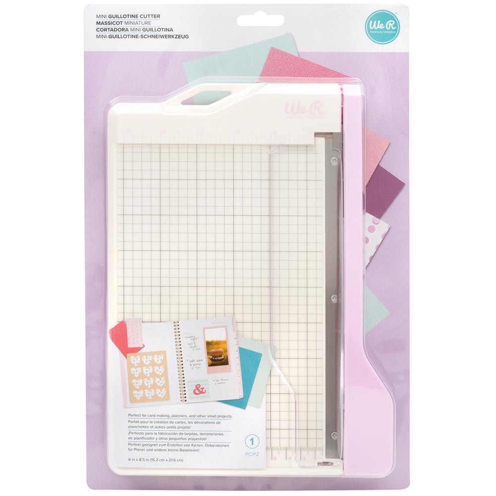 We R Memory Keepers Mini Guillotine Paper Cutter - Lilac | Shopee Malaysia