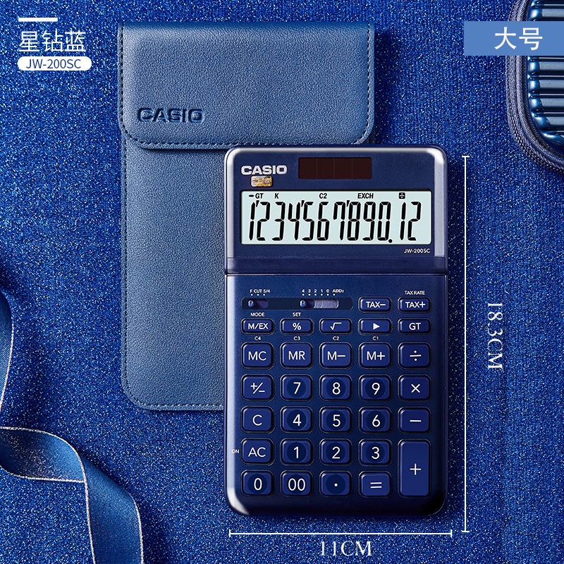 Casio casio casio JW-200SC Calculator Business Fashion Ultra-Thin ...