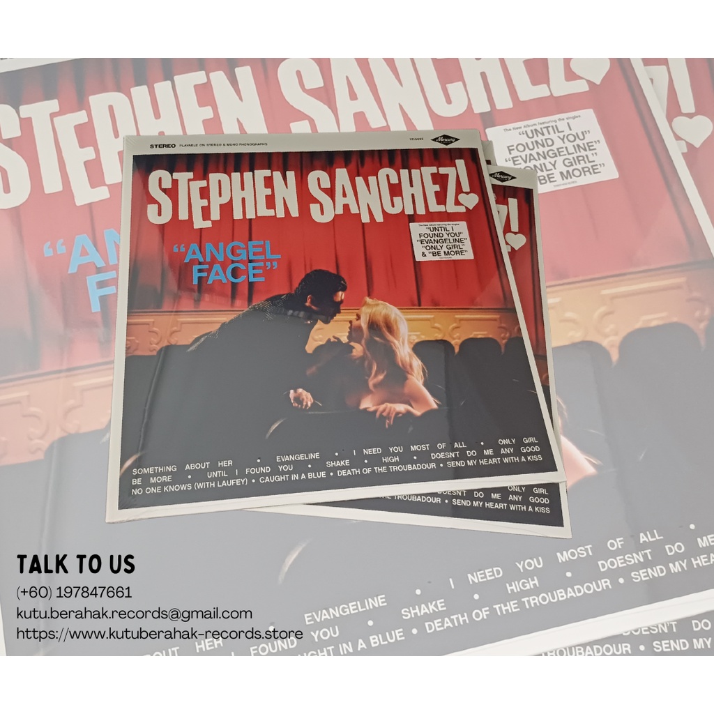 Stephen Sanchez - Angel Face (12" Black Vinyl) | Shopee Malaysia