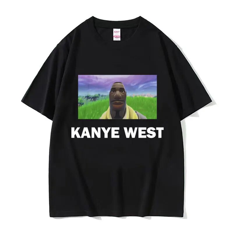 Rapper Kanye West Meme Graphic Tshirt Men Humor Style Tee T | Shopee ...