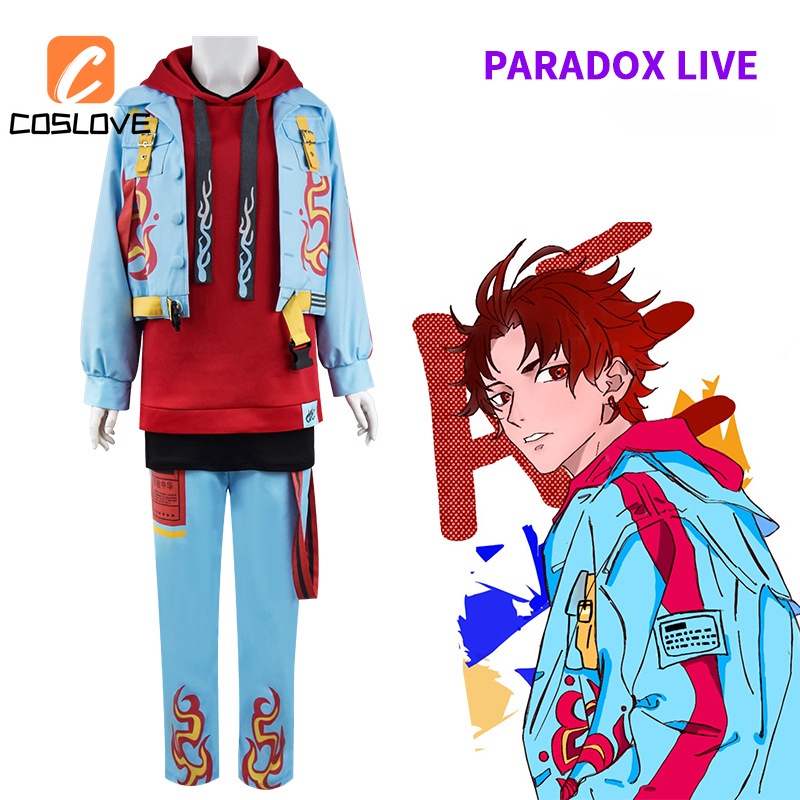 Paradox Live Sugasano Allen Cosplay Full Set Costume Suit for Adult ...