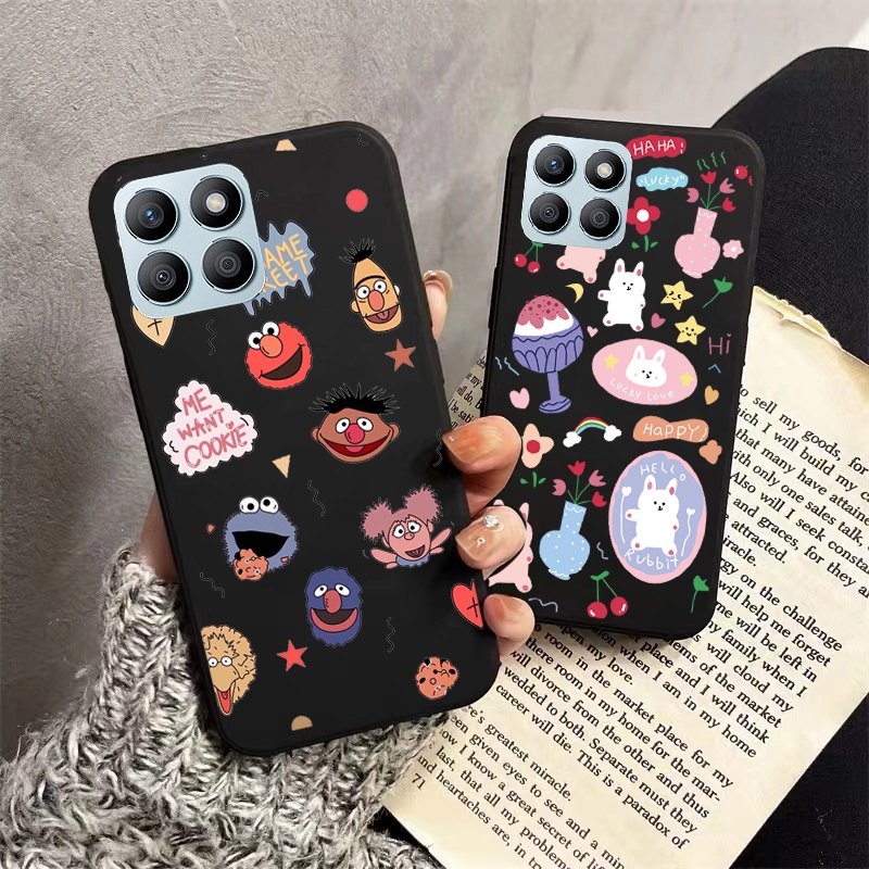 ZTE Blade A35 A55 Z2450 Phone Case Pink Cartoon Pattern New Design ...
