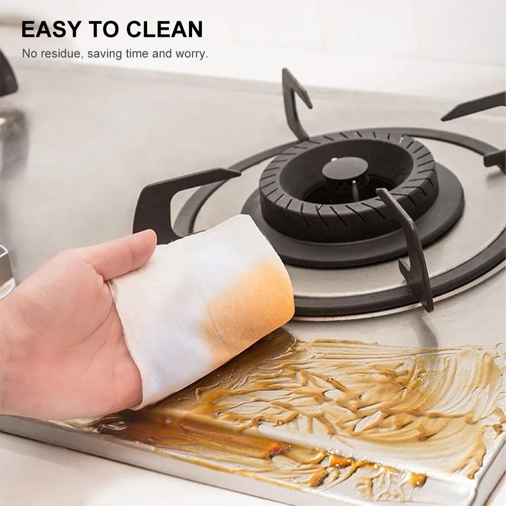 80Pcs Kitchen Wipes Kitchen Towel Tissue Kitchen Cleaning Wipes Strong ...