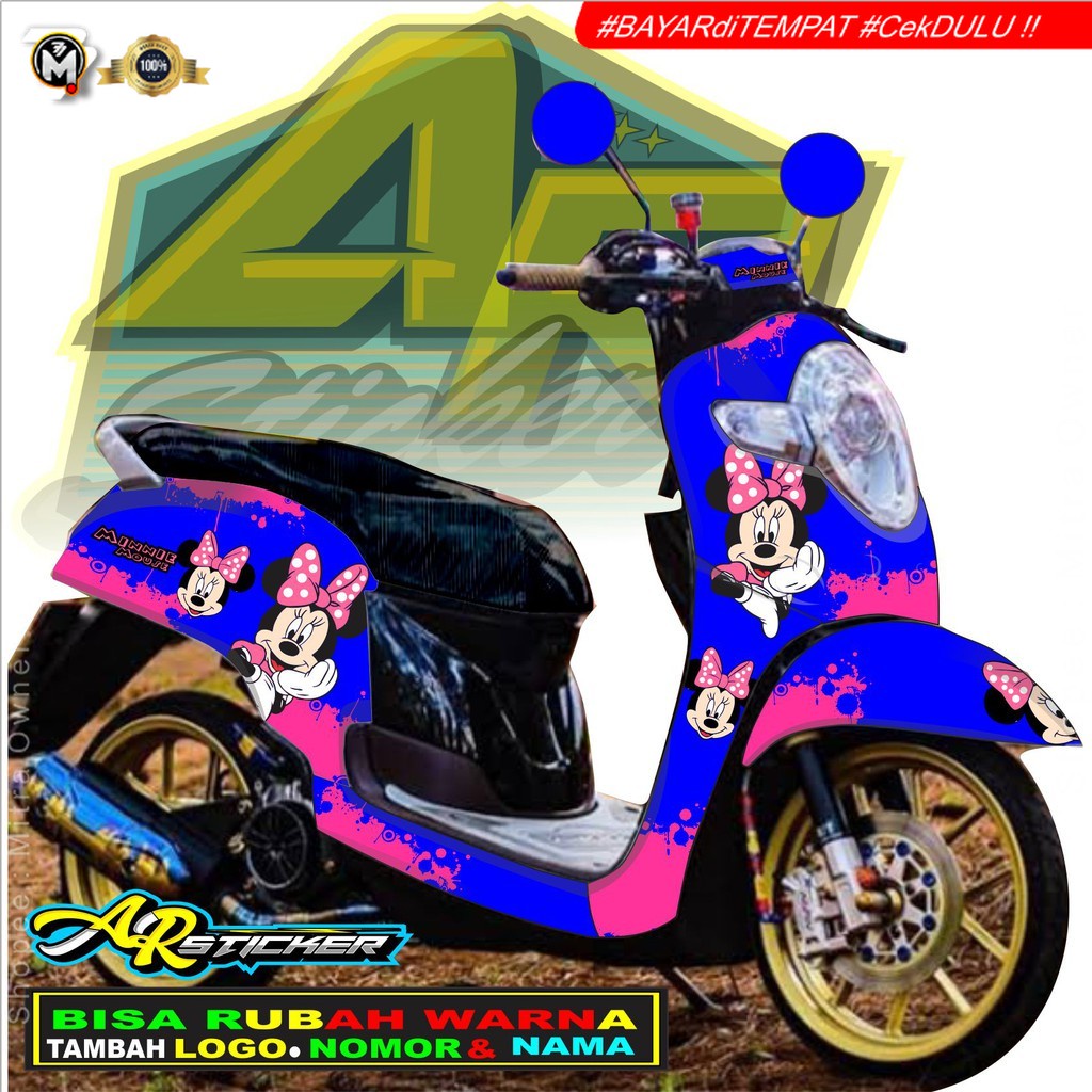 Decal Cbi Decal Full body Full Block Decal Sticker Scopy Dekal New Fi ...