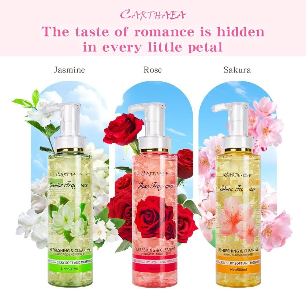 Carthaea presented 500 ml. Cherry Blossom Rose Chamomile Jasmine ...