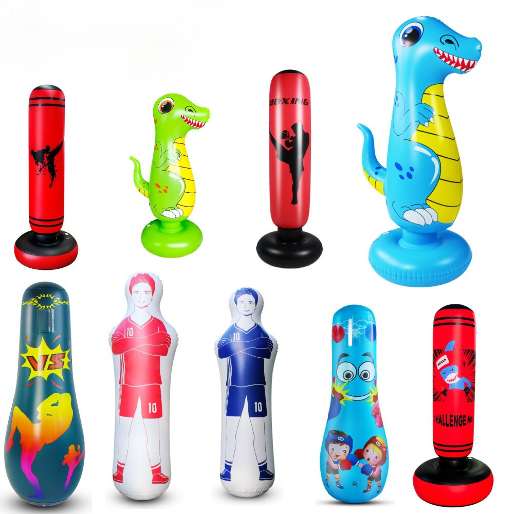 PVC Boxing Inflatable Percussion Post Inflatable Wall Training Wall ...