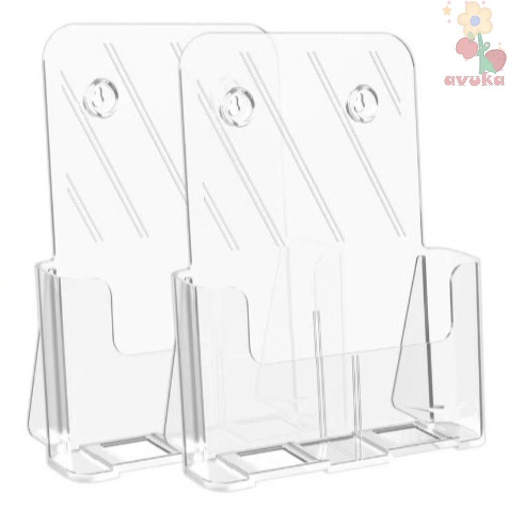 AVUKA Brochure Holder, Non-slip A4 Size Filing Magazine Rack, Durable ...