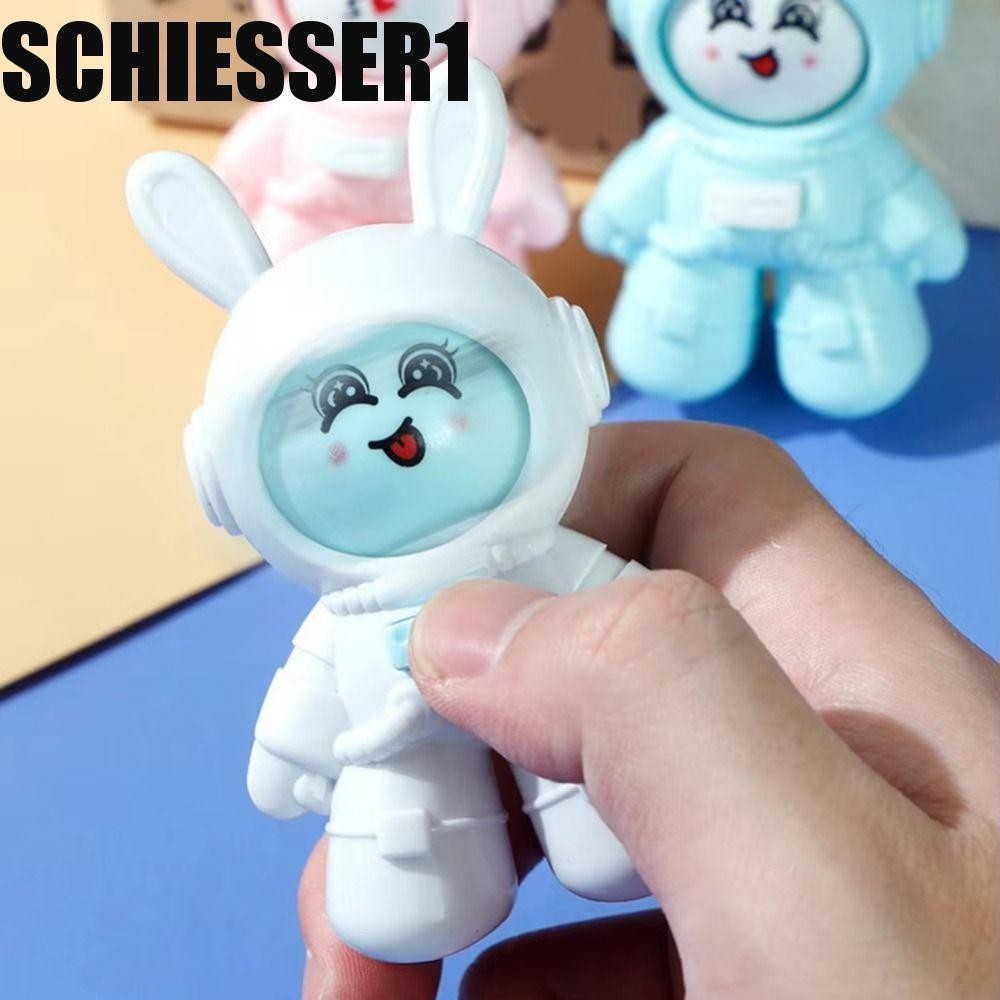 SCHIESSER1 5pcs Quick Face Change Toy, Rabbit Shape Opera Face Spaceman ...