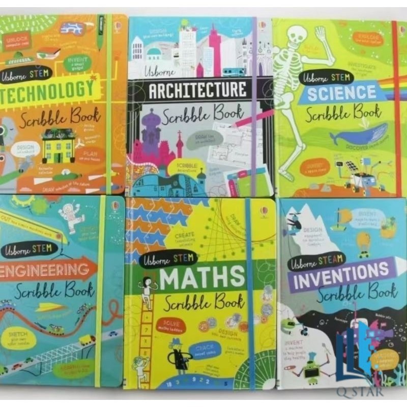 Usborne STEM Books Hard Cover (Science, Technology, Inventions ...