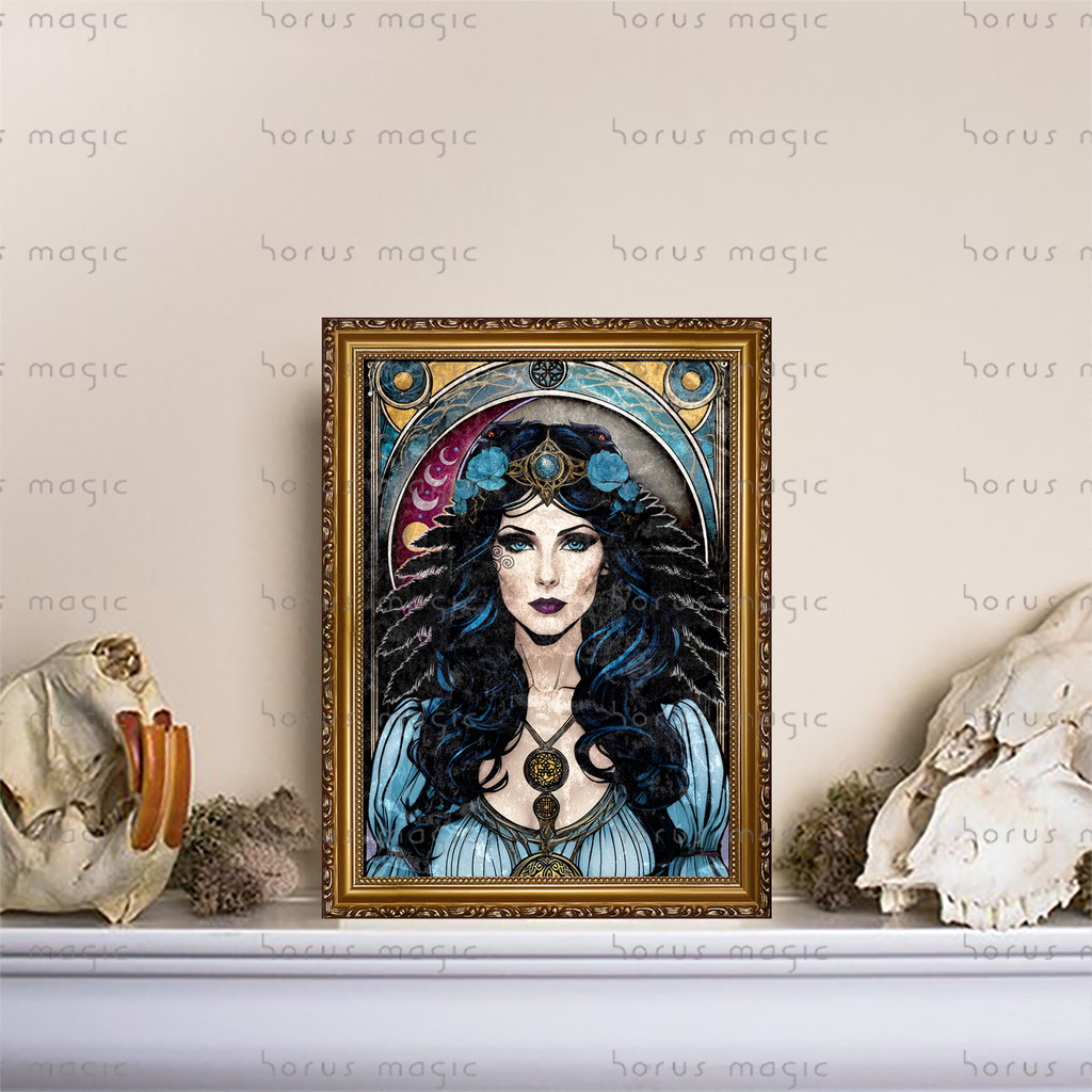 Morrigan Morrigan Earth Guardian Goddess of Battle Celtic Irish Myth ...